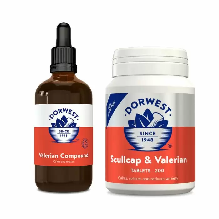 Dorwest Combo Scullcap & Valerian Tablets with Valerian Compound