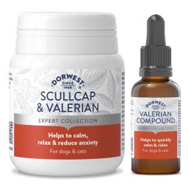Dorwest Combo Scullcap & Valerian and Valerian liquid