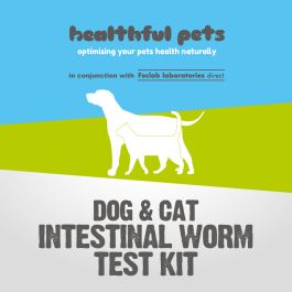 Healthful Pets Worm Count Kit for Dogs & Cats - WORM Egg Test Kit