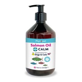 Phytopet Salmon Oil Plus - Calm for Dogs & Cats 300ml